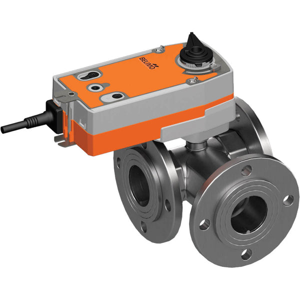 Belimo Vanne De R gulation 3 Voies DN50 Bride Kvs25 24VAC DC Cas De D belimo-vanne-de-r-gulation-3-voies-dn50-bride-kvs25-24vac-dc-cas-de-d