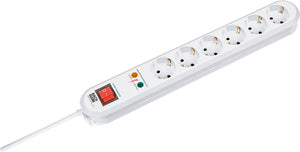 Bachmann Smart Table Socket 6x230V Surge Protection 1.5m (Prise europé ...