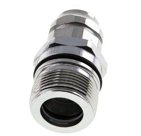 Acier DN 12.5 Coupleur hydraulique Manchon G 3/8 pouce filetage femelle ...