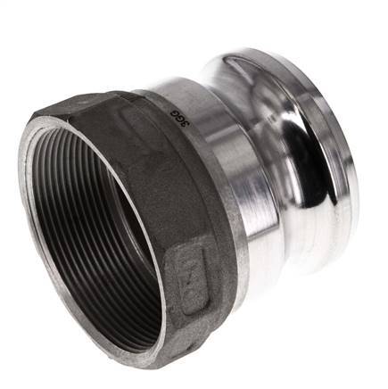 Accouplement Camlock DN 60 (2 1/2'') en aluminium Rp 2 1/2'' Filetage ...