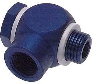 Raccord Banjo en aluminium G3/8'' avec filetages mâle et femelle avec ...