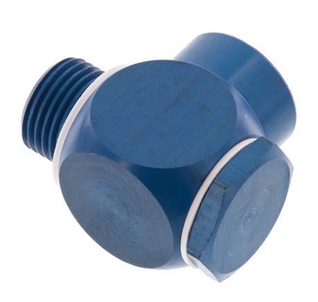 Raccord Banjo G1/2'' en aluminium avec filetages mâle et femelle avec ...