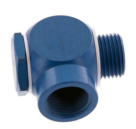 Raccord Banjo G1/2'' en aluminium avec filetages mâle et femelle avec ...