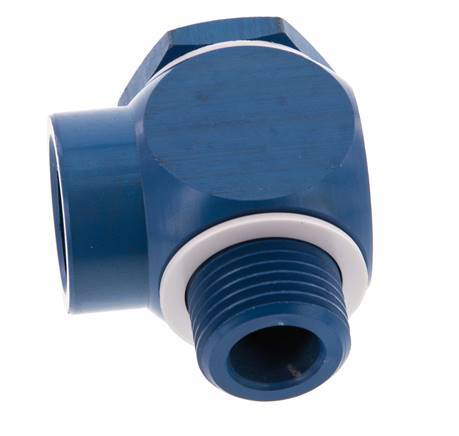 Raccord Banjo G1/2'' en aluminium avec filetages mâle et femelle avec ...