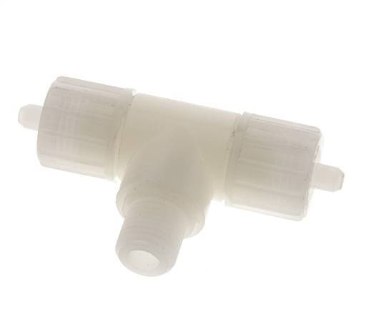 10x4mm & G1/4'' PVDF T-Shape Compression Fitting with Male Threads 10 ...