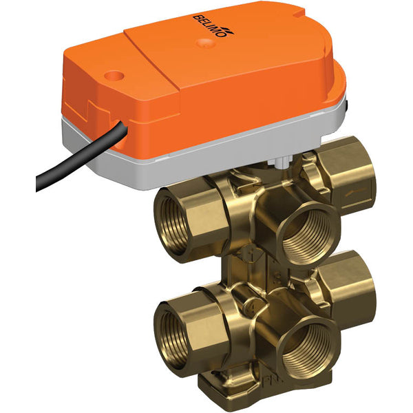 Belimo Vanne De Régulation 6 Voies Rp1/2 Kvs0.63 24VAC/DC 75s 2-10V 1N ...